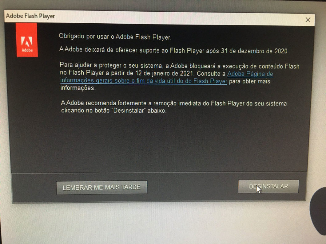Adobe Flash Player acabou, e agora? – Wyntech Solution